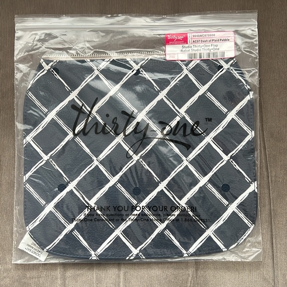 thirty-one | Bags | Studio Thirtyone Flap Dash Of Plaid Pebble | Poshmark